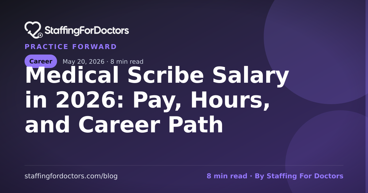 Medical Scribe Salary in 2026: Pay, Hours, and Career Path…